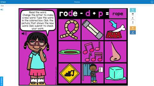 Building Long o and Long u CVCe Words Mystery Picture Edition Boom Cards™