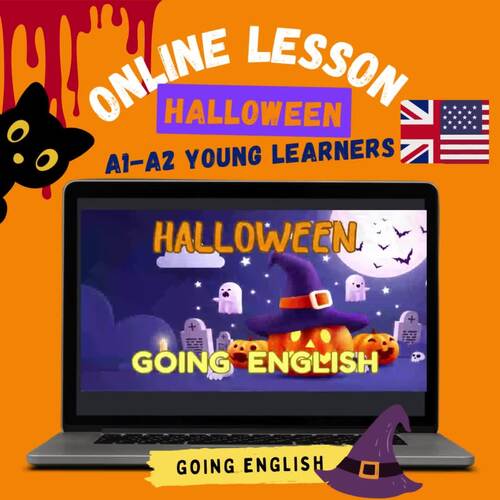 Halloween [Online Lesson] for ESL/EFL Young Leaners by Going Languages