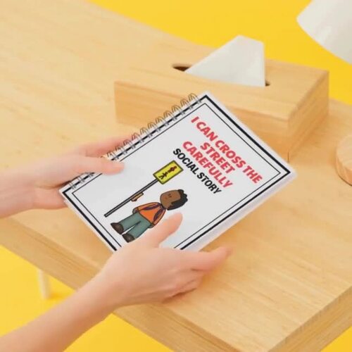 Road Safety Social Story Crossing The Street + Poster & Reflection ...