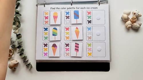 Summer Activity book toddlers, Beach Busy binder preschooler, Cut and ...