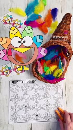 Thanksgiving Fall Counting to 20 - Counting Activities - Counting to Twenty