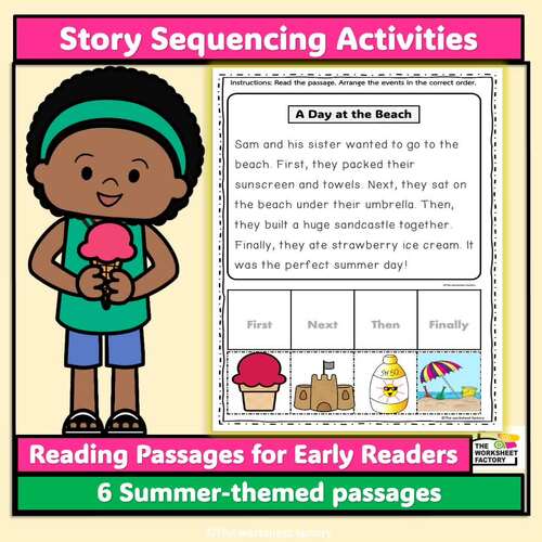 Fall Sequencing Stories with Pictures for Early Readers Literacy Center ...