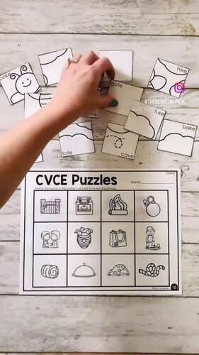 CVCE Mystery Picture Puzzles - CVCE Hidden Pictures - CVCE Activities