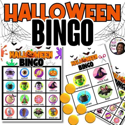 Halloween, Halloween BINGO, Halloween Activity, Halloween game | TPT