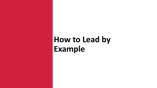 How to Lead by Example Video MP4 by The Common Core and More | TPT
