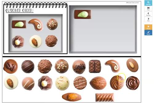 Build a Chocolate Box Following Direction Boom Cards by Teach Love Autism