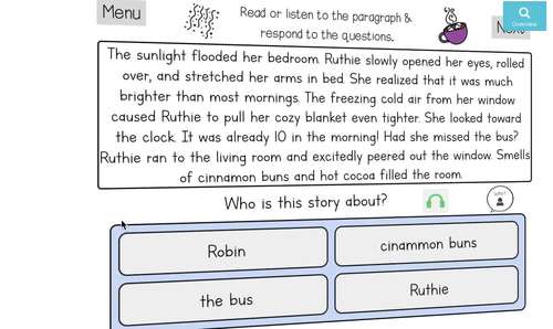 Winter Short Stories Boom Cards™ | Winter Wh Questions | Winter ...