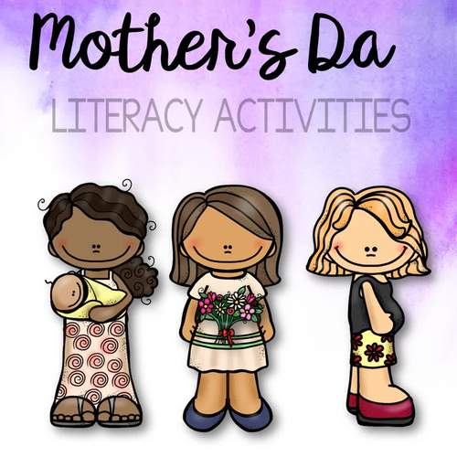 Mother's Day Songs, Poems, Script and Literacy Activities with Invitations