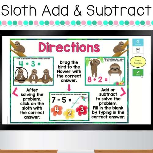 Addition and Subtraction to 10 Boom Cards™ by K's Classroom Kreations