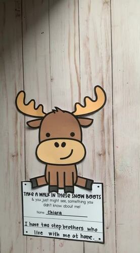 Winter SEL Craft - Walk In My Shoes - Empathy Worksheet - Counseling ...