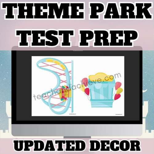 Theme Park Disney Day ELAR Skill Review - Test Prep Room Transformation ...