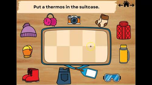 Following One Step Directions BOOM Cards™ Winter Suitcase - Digital ...