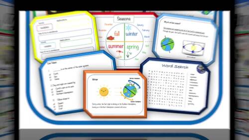 4th Grade Florida B.E.S.T. Science Year Long Curriculum 345 Page Bundle