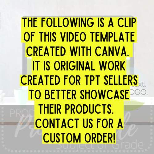 CANVA Product Preview Video TEMPLATE | COMPUTER DESIGN by Motivated By ...