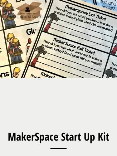 MakerSpace Start-Up Kit by Trina Deboree Teaching and Learning | TpT