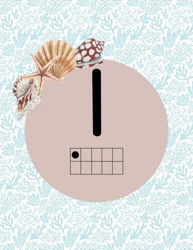 Neutral Coastal Gran Themed Number Posters by Ms Beh in K | TPT