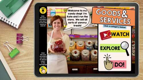 Economics: Goods & Services LINKtivity® (+ Human, Capital, Natural ...