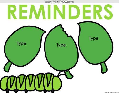 Monthly Classroom Slides April by Reagan Tunstall | TPT