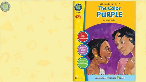 The Color Purple Gr. 9-12 by Classroom Complete Press Literature Kits