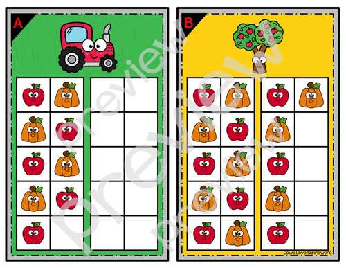 Farm Friends Double Ten Frames - Fall Math Scoot Activity 0 to 20 ...