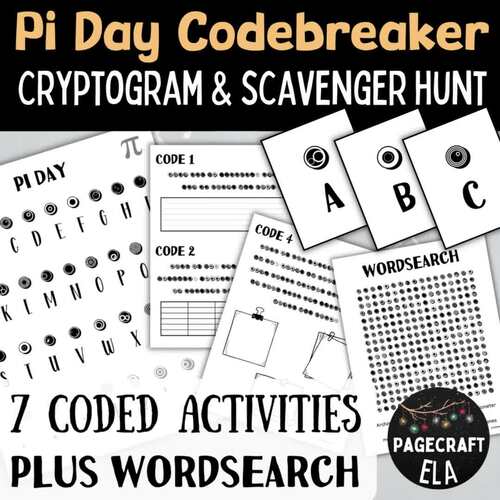 Pi Day Codebreaker Activities | Crack the Code | Cryptogram Tasks ...