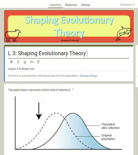 Advanced Biology Semester 1 Bundle | Google Forms by Secondary Science HQ