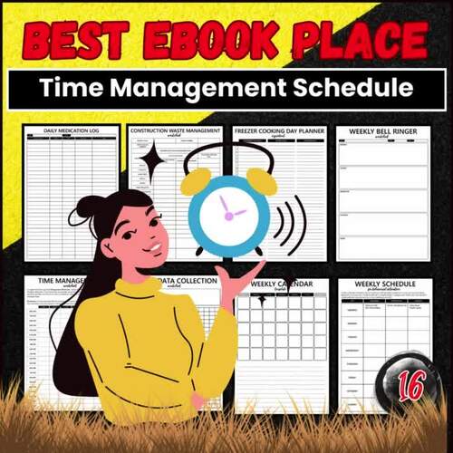 Time Management Schedule Worksheets by Lib Anatomy school | TPT