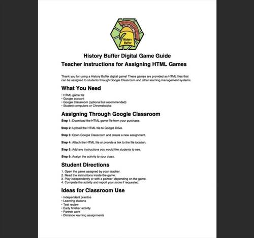 Rome: Augustus & the Pax Romana | Digital + Printable Game | 6th Grade
