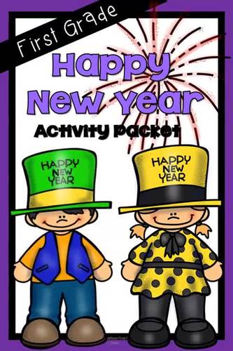 New Years 2022 Activities by Robin Wilson First Grade Love | TpT