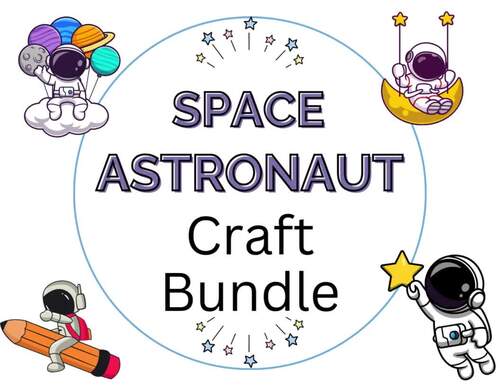 Space Astronaut Kids Craft Bundle Printable | STEM Activities for Kids ...
