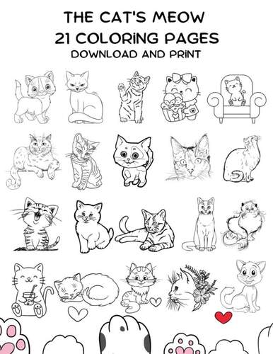 coloring pages more images kitty63