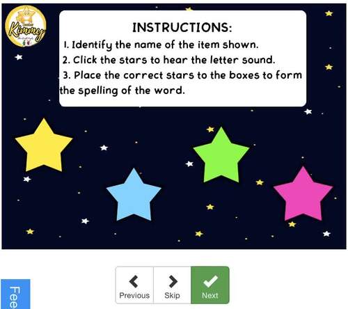Space Phonological Segmentation by Teacher Kimmy | TPT