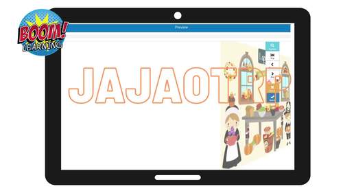 Thanksgiving I Spy Look and Find - Boom Cards Distance Learning by jajaotrp