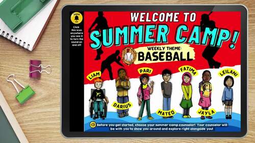 Baseball LINKtivity® (Fast Finisher, Fun Friday, Sub Plans) | TPT