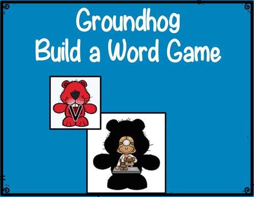 Groundhog Build Short Vowel Words Including Digraphs & Blends | TPT