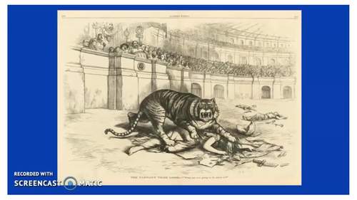 Boss Tweed of Tammany Hall Political Cartoon Analysis Presentation and ...