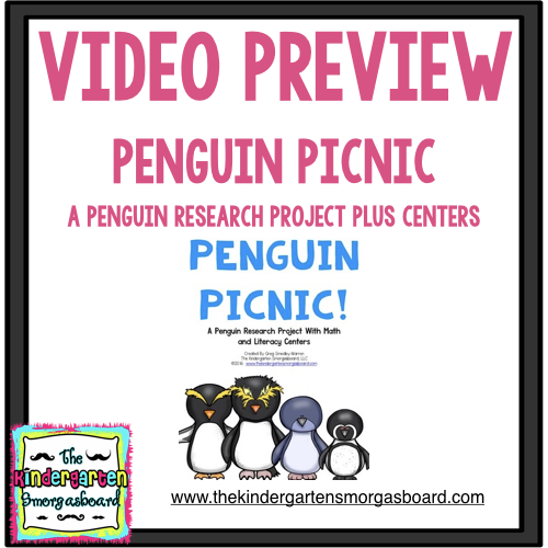 Video Preview: Penguin Picnic! A Penguin Research Project & Centers
