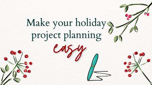 Christmas Art Projects | Poinsettia | Holiday Project by Down in the ...