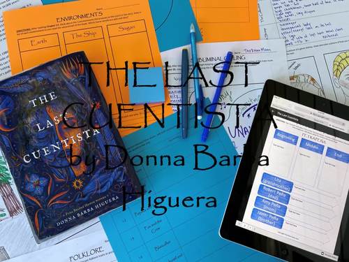 The Last Cuentista Novel Unit with distance learning option by TheRoomMom
