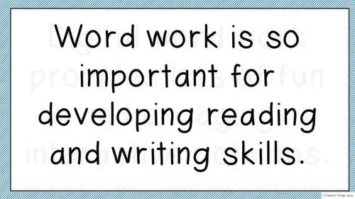 Phonics Foundations Level 2 Unit 14 Digital Word Work for OU and OW