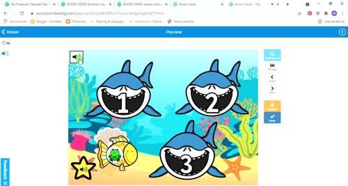 BOOM CARDS Summer: DIVIDING WORDS INTO SYLLABLES Digital Resources
