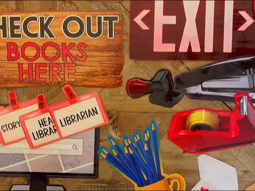 Library Dramatic Play Preschool Kindergarten Pretend Play Book Theme