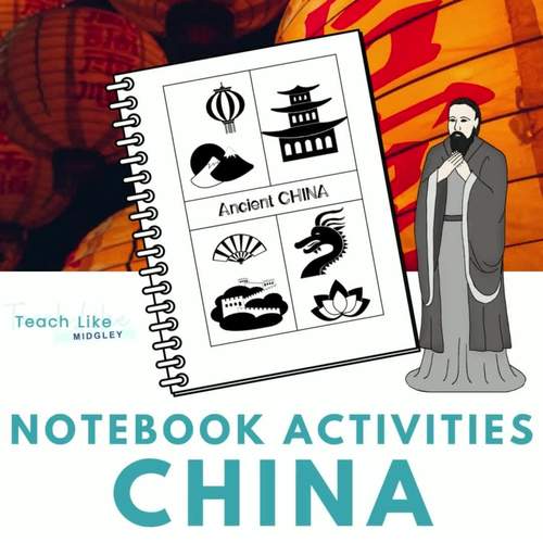 Ancient China Interactive Notebook Foldable Activities by Teach Like ...
