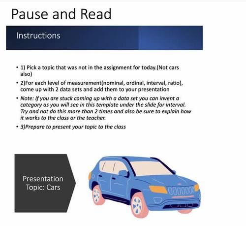 Statistics - Unit 1 - Intro to Statistics by MathTeachersToolkit