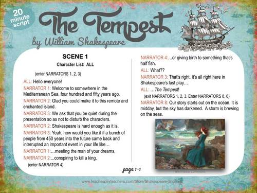 the tempest play script
