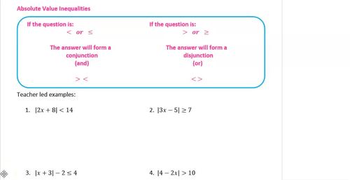 Absolute Value Inequalities (lesson video) by Mathematics Made Easy
