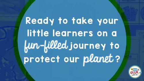 Earth Day Activities | Reduce Reuse Recycle | Pre-K Science Unit