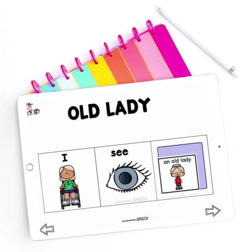 Book Companion There was an Old Lady Who Swallowed a Rainbow by Ausome ...