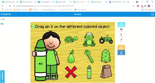 BOOM CARDS: Colors identification game | Digital by Ms Herraiz | TPT