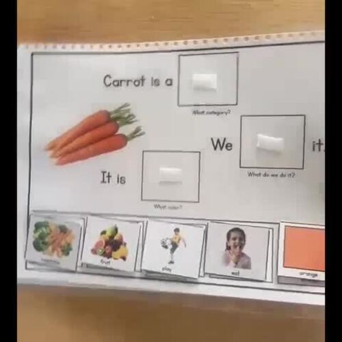 Reading Comprehension with Picture Choices WH Question | Autism Visual ...